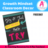 Growth Mindset Teaching Resources FREE Bulletin Board Posters