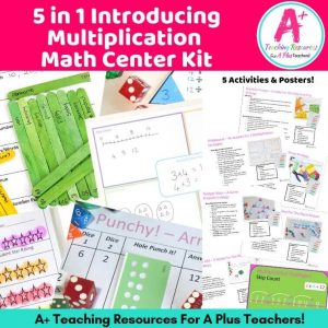 Teaching Multiplication Strategies Kit {Best Seller!}