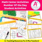 5 Number of The Day Activities By A Plus Teaching Resources