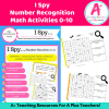 Number Think Board templates: Number Recognition 0-10