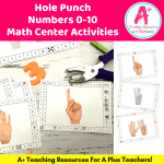 Brilliant Numbers 0-10 Hole Punch Activities For Kids!