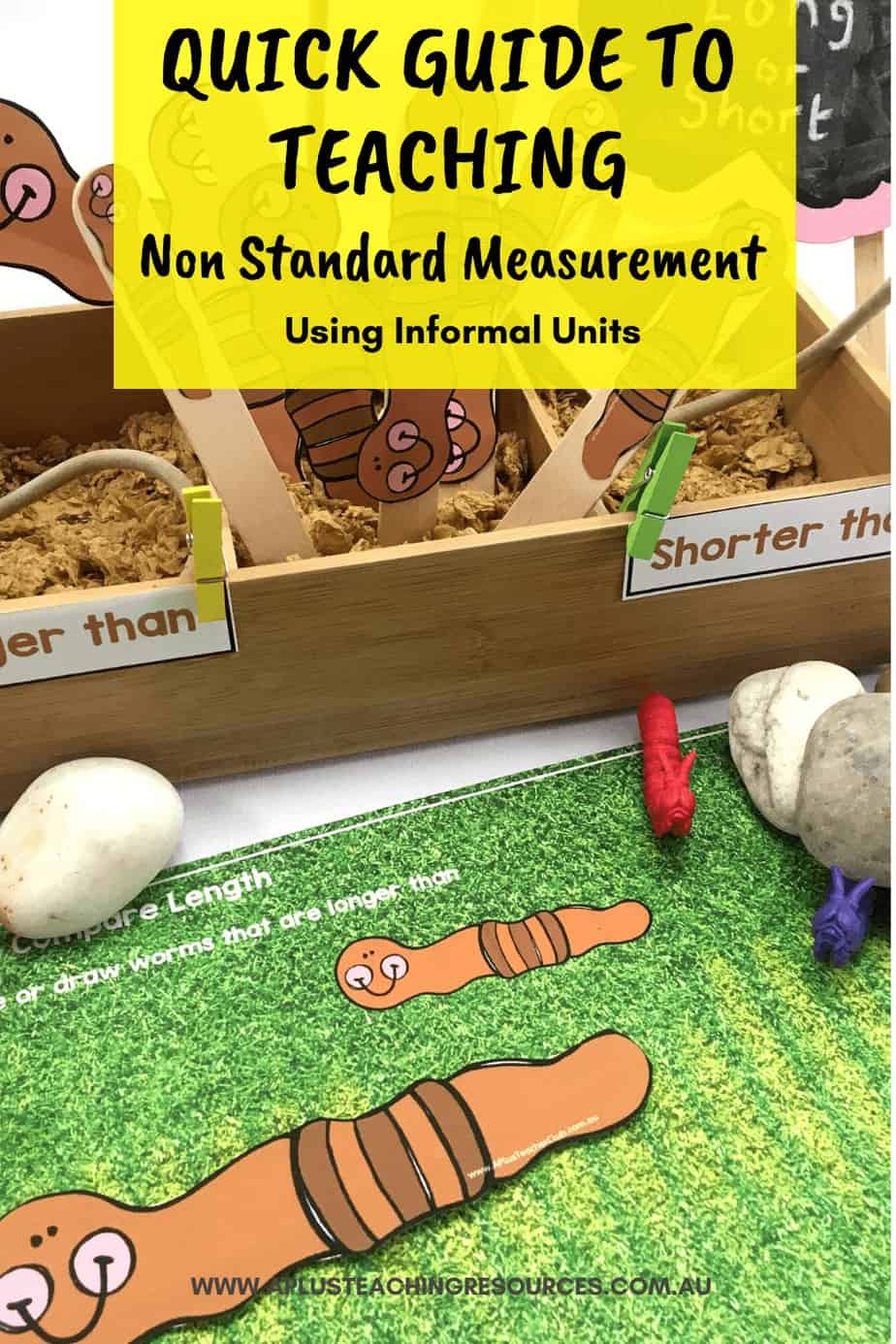 Non Standard Measurement Activities {Our Secret Weapon!} | A Plus ...