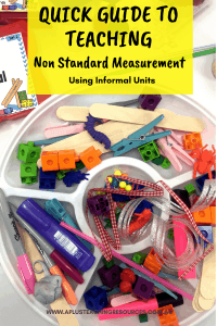 Non Standard Measurement Activities {Our Secret Weapon!} | A Plus ...
