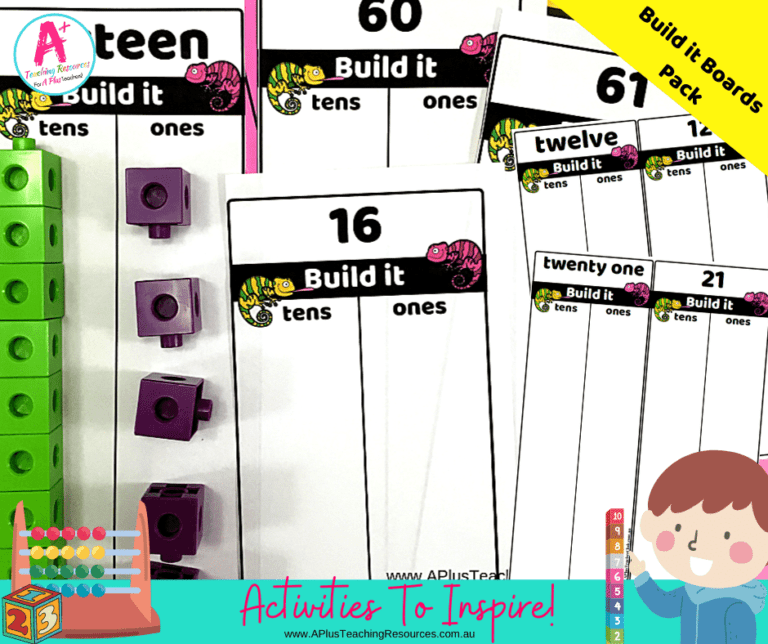Teen Number Math Center Activities | A Plus Teaching Resources