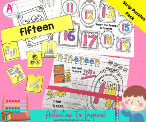 Teen Number Math Center Activities | A Plus Teaching Resources