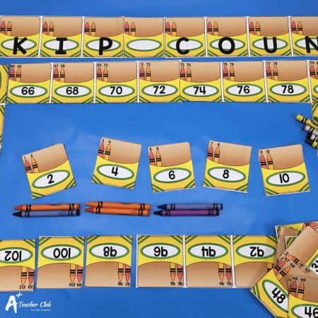 Skip Counting Printable Number Games | A Plus Teaching Resources