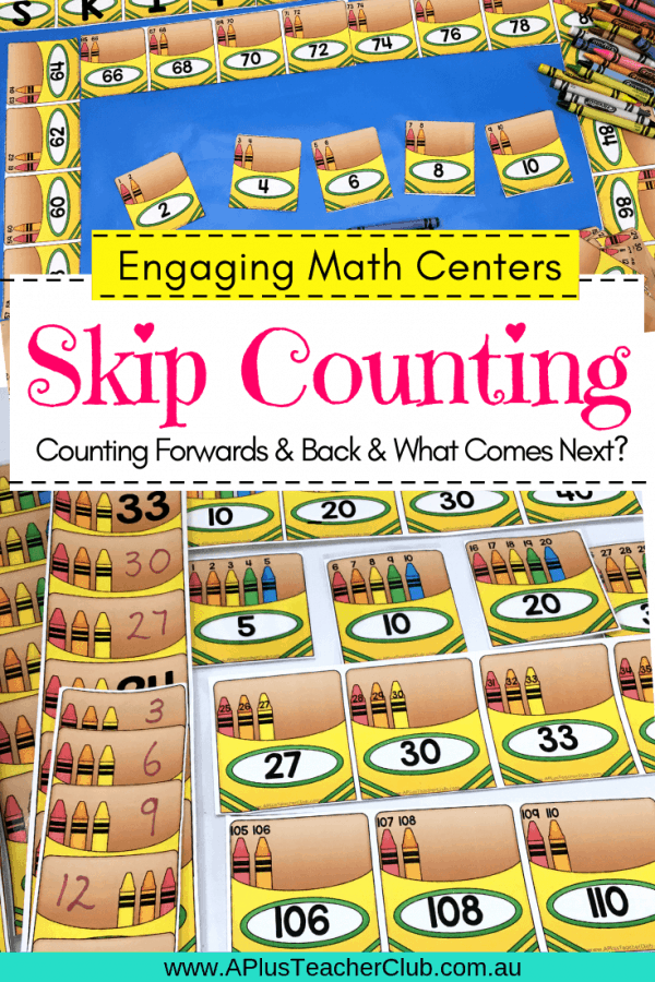Skip Counting Printable Number Games | A Plus Teaching Resources