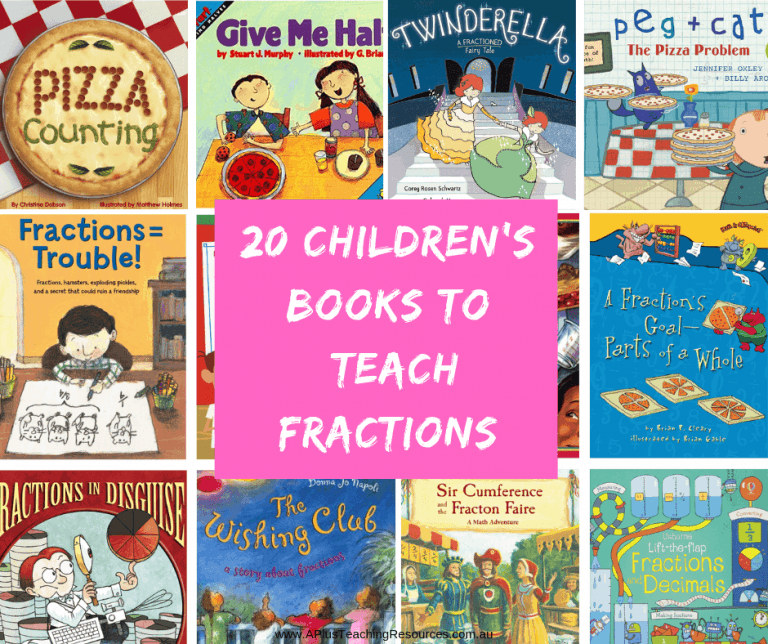 20 Children's Books To Teach Fractions {Fraction Made EASY!} | A Plus ...