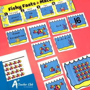 Multiplication Games Printable {Arrays, Groups of & Times Tables}