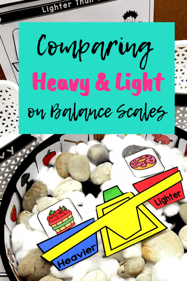 Measuring Weight Heavy and Light | A Plus Teaching Resources
