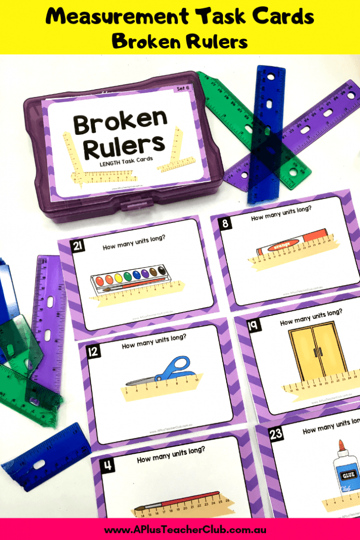 Measuring Length & Mass Task Cards | A Plus Teaching Resources