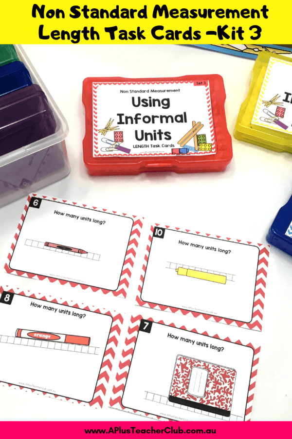 Measuring Length & Mass Task Cards | A Plus Teaching Resources