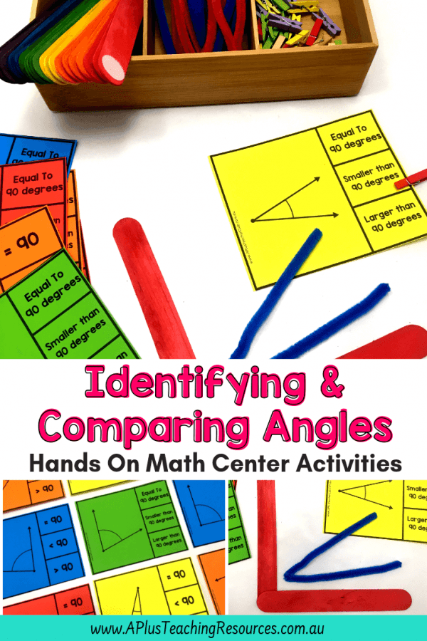 Measuring Angles Activity {Hands on Fun} | A Plus Teaching Resources
