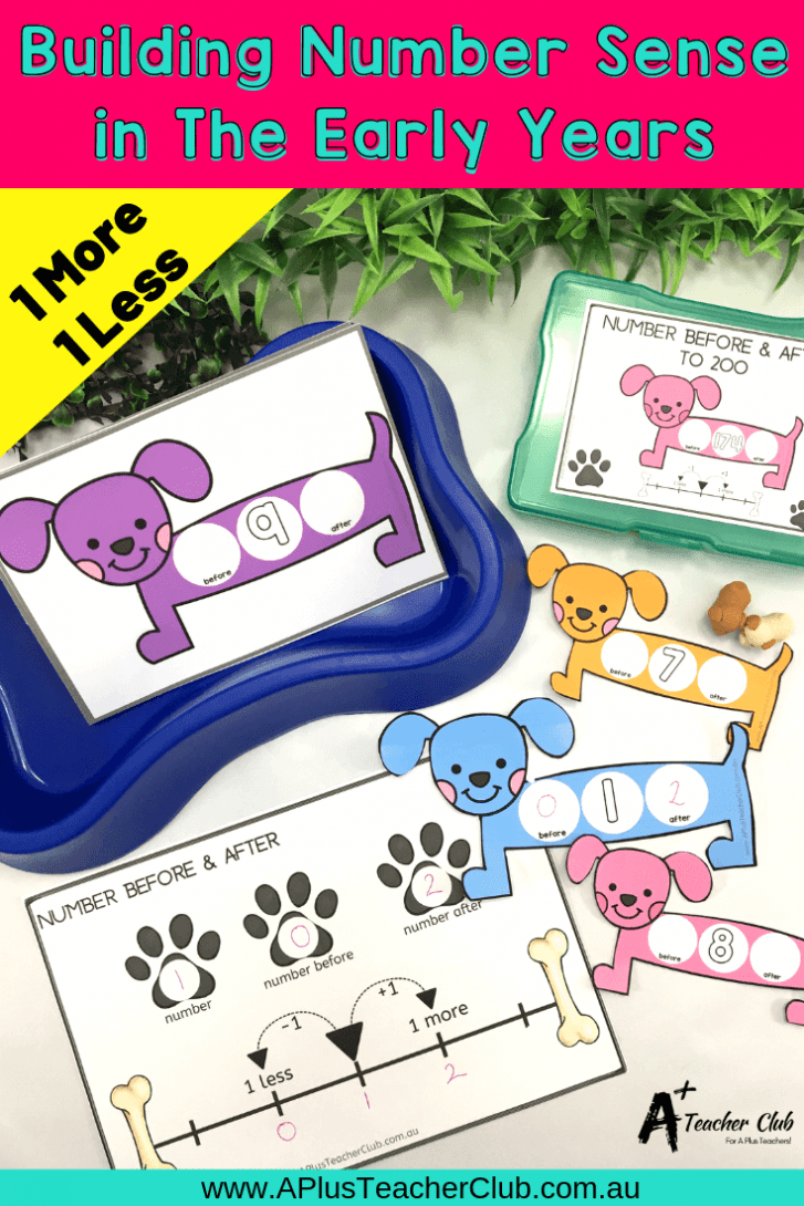 Fun Numbers Before and After Number Sense Printable