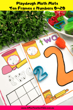 FREE Playdough Mats Guaranteed To Make Learning Fun!
