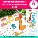 Number Think Board templates: Number Recognition 0-10