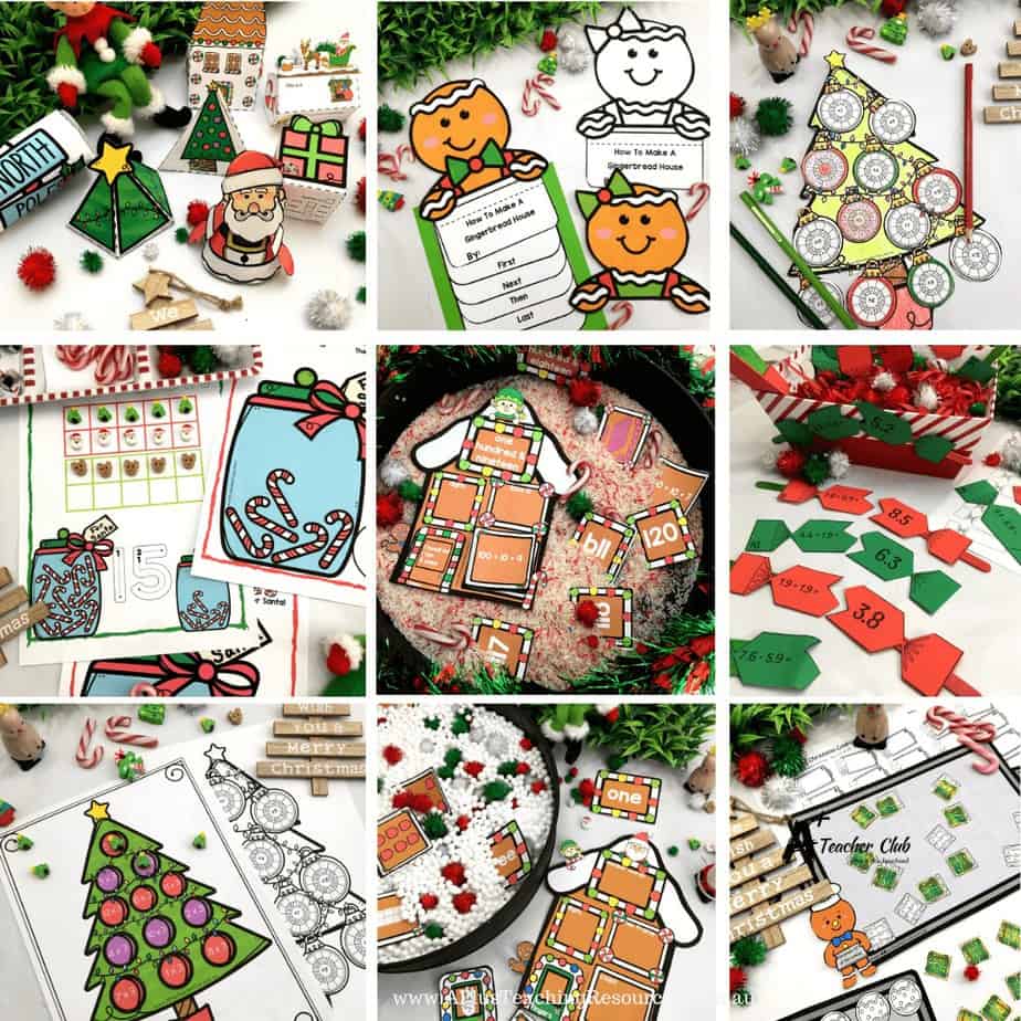 Festive Fun Christmas Math Games Printables {Jolly Good Fun!} | A Plus ...