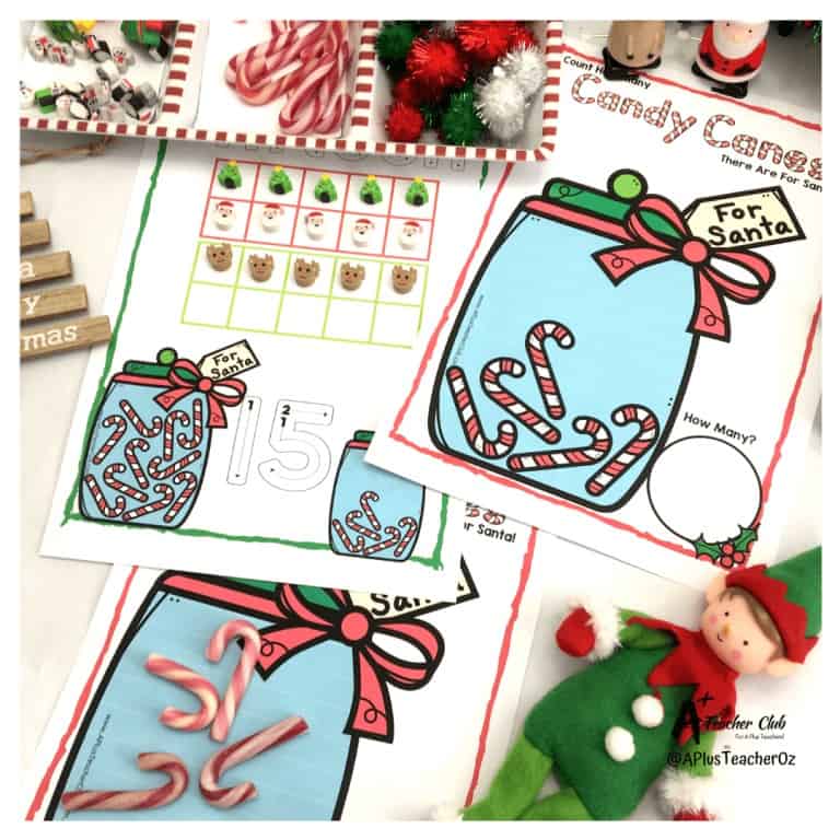 Festive Fun Christmas Math Games Printables {Jolly Good Fun!} | A Plus ...