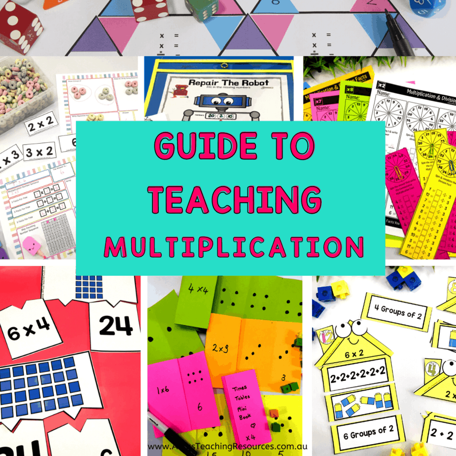 The Guide To Teaching Multiplication | A Plus Teaching Resources