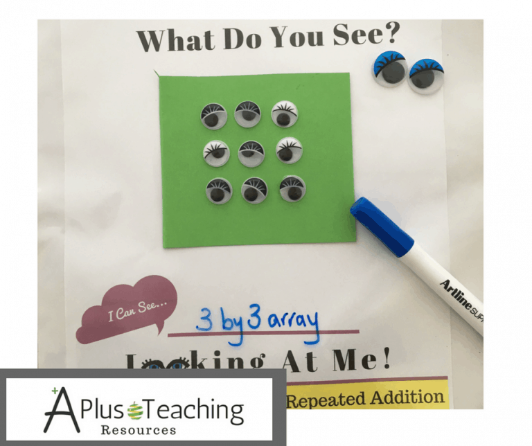 Multiplication As Repeated Addition Lesson Plan {FREE Download}