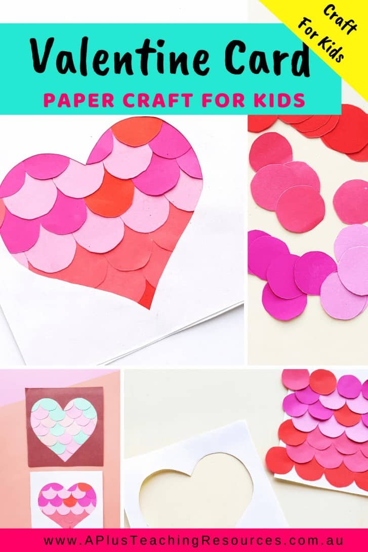 DIY Kids Valentine Cards {Classroom Craft} | A Plus Teaching Resources