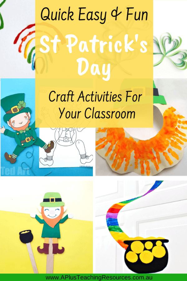 Saint Patrick's Day Activities For Kids {Classroom Fun} | A Plus ...