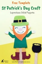 FREE Build A Leprechaun Activities Printable Craft