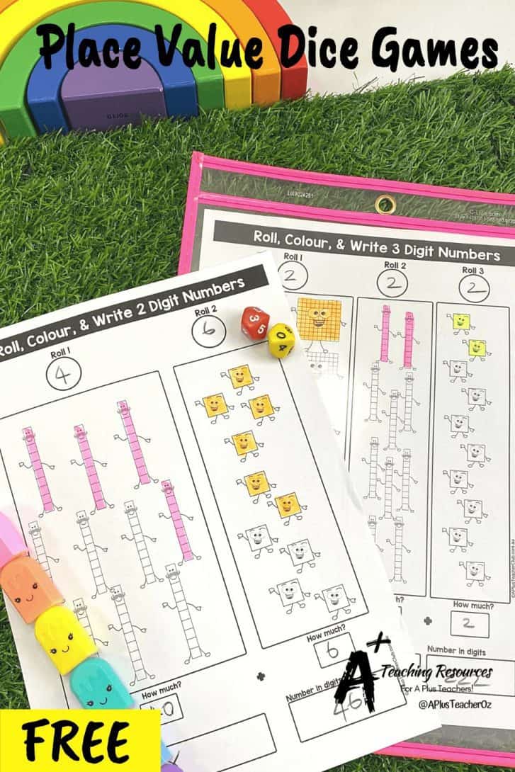 FREE Place Value Games {Hand-On Math Games!}