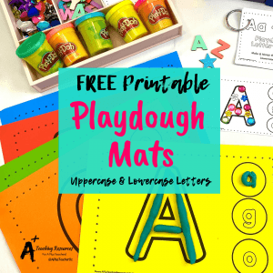 FREE Playdough Mats Guaranteed To Make Learning Fun!