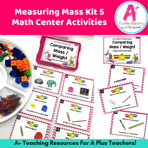 Measuring Weight Heavy and Light | A Plus Teaching Resources