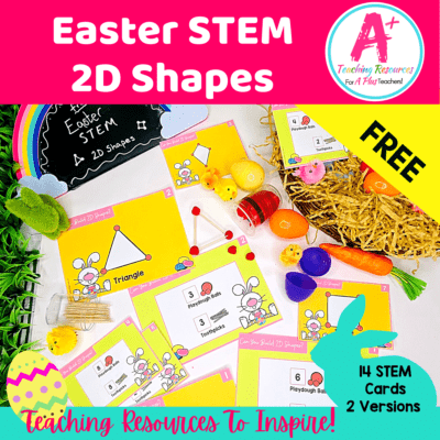 Free STEM Easter Maths Printable | A Plus Teaching Resources