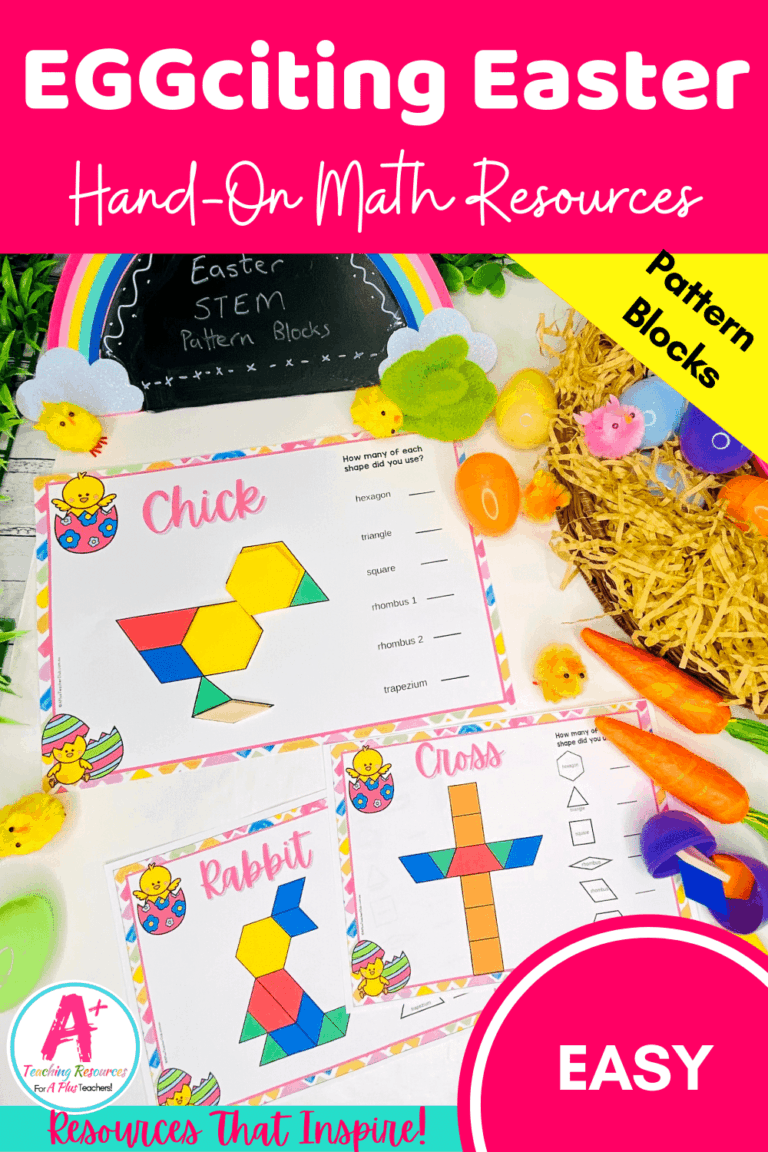 Free STEM Easter Maths Printable | A Plus Teaching Resources
