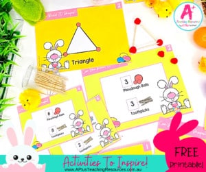 Free STEM Easter Maths Printable | A Plus Teaching Resources