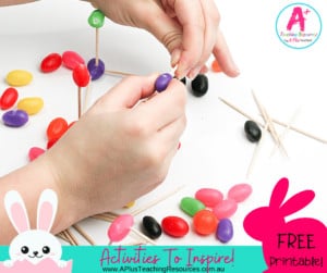 Free STEM Easter Maths Printable | A Plus Teaching Resources