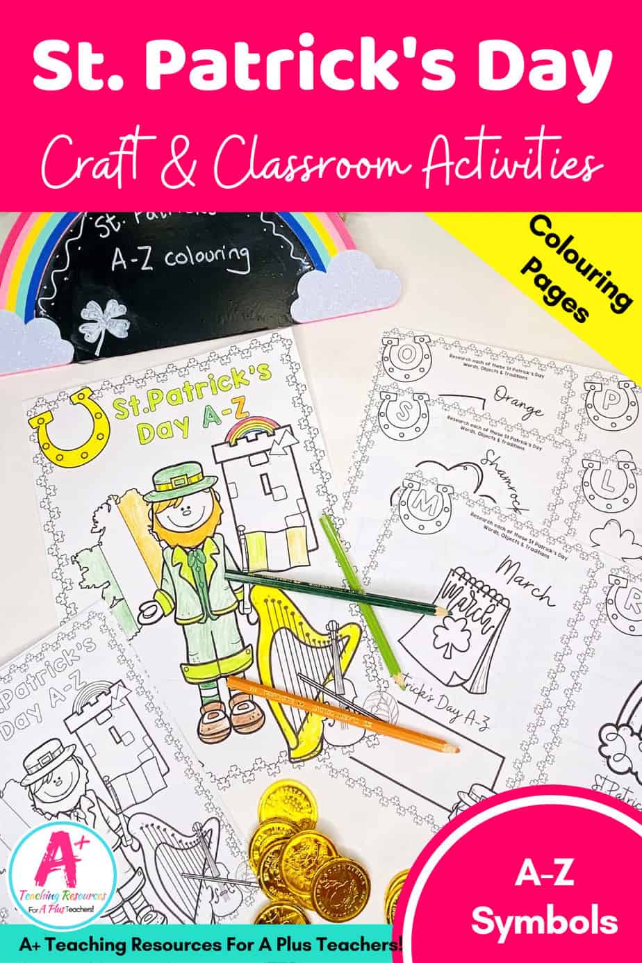 Thematic Crafts For Kids {Free Printables, Books & Worksheets} | A Plus ...