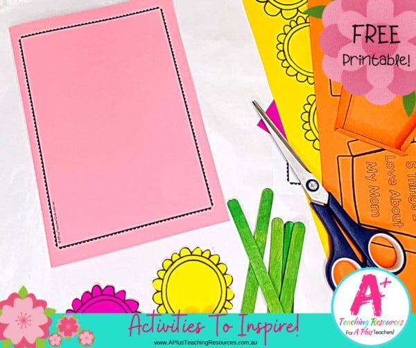 Gorgeous Mothers Day Card Template For FREE - A+ Teaching Resources