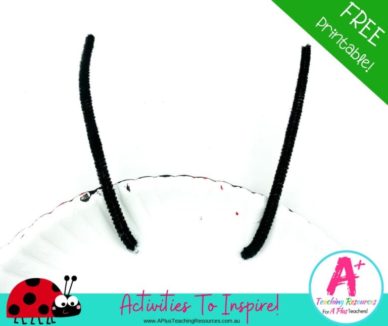 Ladybird Subitizing Craft | A Plus Teaching Resources