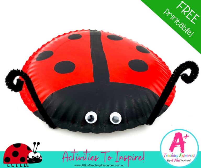 Ladybird Subitizing Craft | A Plus Teaching Resources
