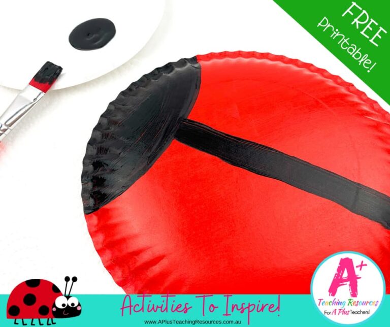 Ladybird Subitizing Craft | A Plus Teaching Resources