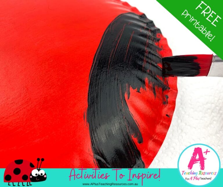 Ladybird Subitizing Craft | A Plus Teaching Resources