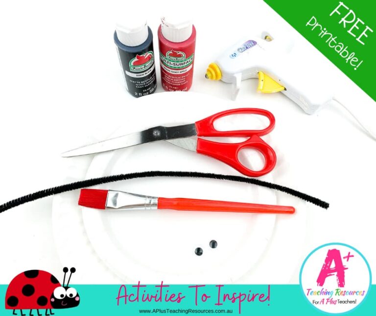 Ladybird Subitizing Craft | A Plus Teaching Resources