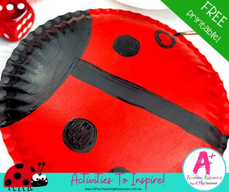 Ladybird Subitizing Craft | A Plus Teaching Resources
