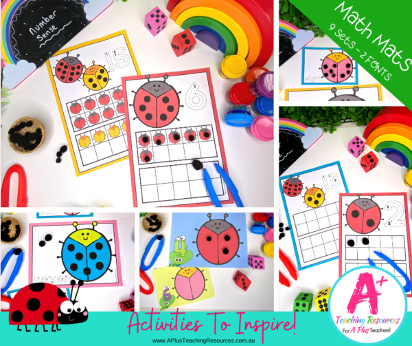 Free Subitising Ladybird Printables | A Plus Teaching Resources