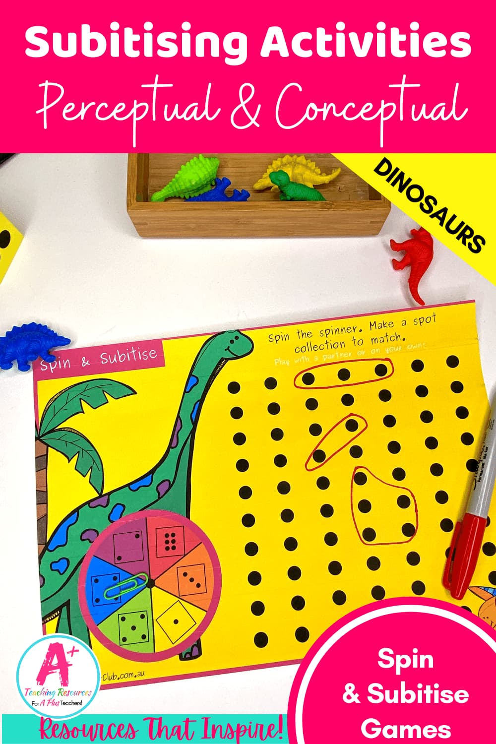 Ladybird Subitizing Craft | A Plus Teaching Resources