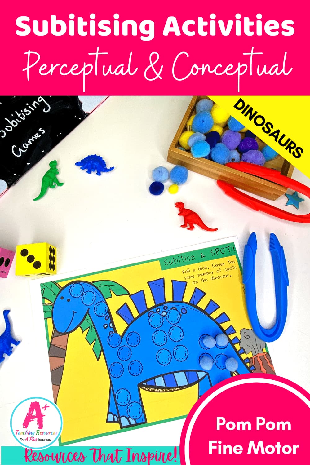 Ladybird Subitizing Craft | A Plus Teaching Resources